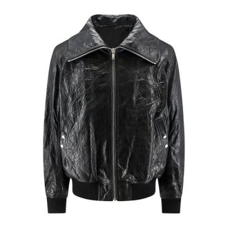 Rick Owens Homme, Vestes, Noir, Taille: M Dracuflight Bomber Jacket