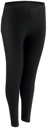 Nur Die Treggings in Jeans-Look Relax & Go Stretch mit Taschen Komfortbund Skinny Fit Damen, schwarz, XL