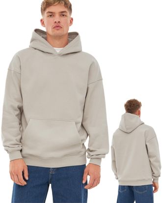 Johnny Urban Hoodie Damen & Herren Oversize Beige - Cody - Basic Kapuzenpullover mit Oversized Fit - Pullover Sweatshirt mit Kapuze & Schwerem Stoff - Einfarbig