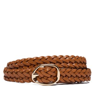 Tommy Hilfiger G&uuml;rtel Tommy Hilfiger Th Sculpt 2.0 Woven AW0AW18696 Braun