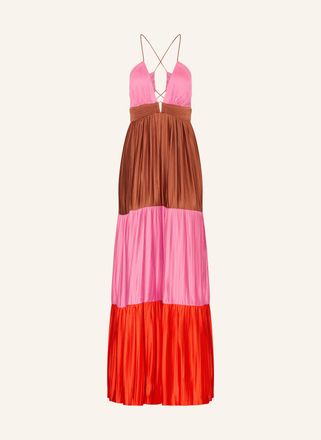 BA&SH Ba&Sh Plisseekleid Westa pink