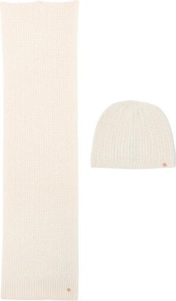 Ralph Lauren Femme, Accessoires, Blanc, Taille: ONE Size Brt Scrf Glv-Gift Box Set