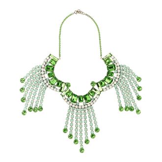 Dries Van Noten Verziertes Collier - - Accessories - Damen - Gr&uuml;n - ONE SIZE