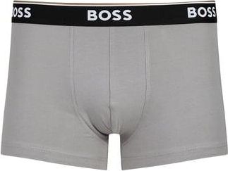 HUGO BOSS Lot de 3 boxers en coton m&eacute;lang&eacute;