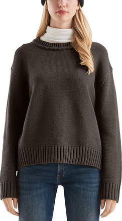 QS by s.Oliver Strickpullover aus weicher Baumwollmischung