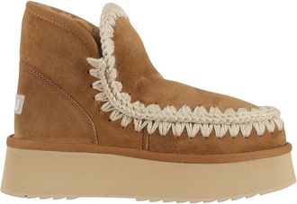 Mou Femme, Chaussures, Brun, Taille: 41 EU Mini Eskimo Platform ankle boot