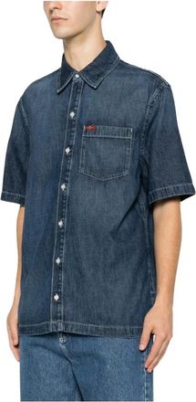 7 For All Mankind Homme, Chemises, Bleu, Taille: XL Chemise en denim