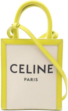 Celine sac à main mini Vertical Cabas (années 2010) - Tons neutres