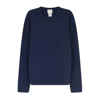 Alysi Femme, Pulls, Bleu, Taille: 36 FR Pull col rond