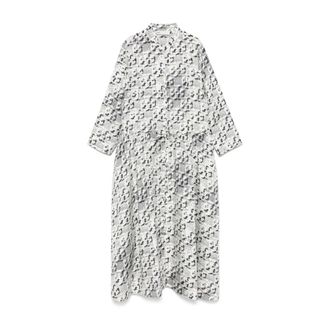 Tory Burch Femme, Robes, Multicolore, Taille: 36 FR &Eacute;l&eacute;gante Robe en Soie