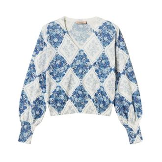 Twinset Damen, Strickwaren, Blau, XLGr&ouml;&szlig;e