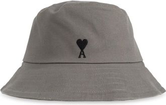 Ami unisex, Accessoires, Gris, Taille: 56 CM De Coeur Bucket Hat