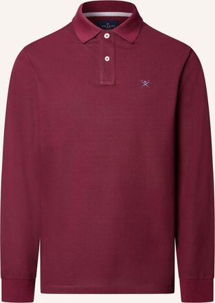 Hackett Poloshirt Slim Fit Logo Ls rot
