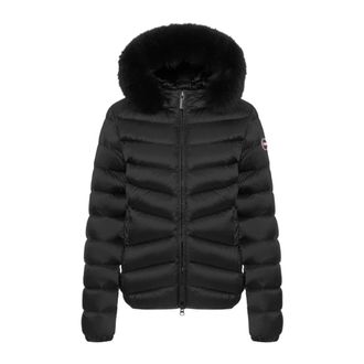 Colmar Femme, Vestes, Noir, Taille: 46 FR Doudoune Effet Shimmer