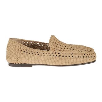 Dolce & Gabbana Homme, Chaussures, Beige, Taille: 40 1/2 EU Mocassins Crochet&eacute;s