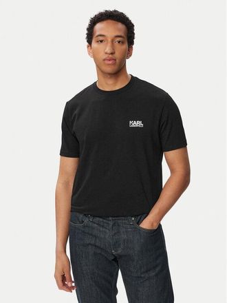 Karl Lagerfeld T-Shirt 755781 563235 Schwarz Regular Fit