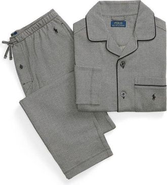 Polo Ralph Lauren Herren Pyjama aus Jacquardstrick Slim Fit