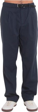 White Sand Homme, Pantalons, Bleu, Taille: 2XL Tech Cotton Straight Pants