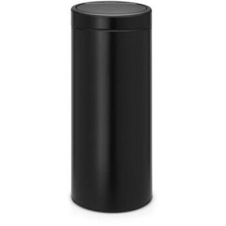Brabantia Touch Bin New poubelle noir mat 30 litres
