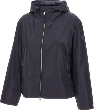 Save The Duck Femme, Vestes, Bleu, Taille: 46 FR Hope Hooded Jacket