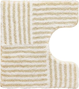 Kleine Wolke WC-Vorleger Chelsea in Sandbeige mit 55x50 cm