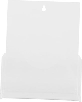 Pretyzoom Transparenter Acryl prospekthalter Robuster Moderner Tisch Display ständer für Broschüren Magazine und Dokumente Leichter Tragbarer Aufsteller für Bür