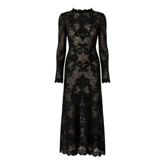 Twinset Robe longue - Femme - Robes - Noir - Taille: 38 FR