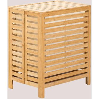 Sklum Panier à Linge en Bambou Lionel Sklum