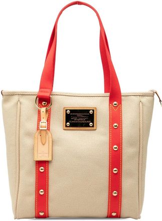 Louis Vuitton Shopper - Antigua Cabas MM - Gr. unisize - in Braun - f&uuml;r Damen