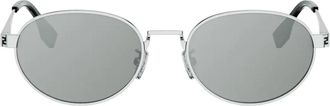 Fendi Sky Sonnenbrille - - Accessories - unisex - Grau - 55 MM