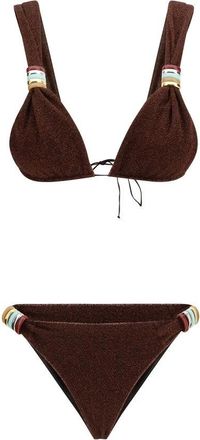 Os&eacute;ree Femme, Maillots de bain, Rouge, Taille: 38 FR Lumi&egrave;re Multi Ring Bikini