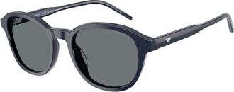 Emporio Armani Homme, Accessoires, Bleu, Taille: 51 MM Ea4247U Lunettes de soleil