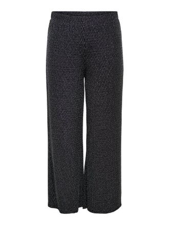 Only Carmakoma Schlupfhose CARCAROL WIDE GLITTER PANT JRS BF mit Glitzer Effekt