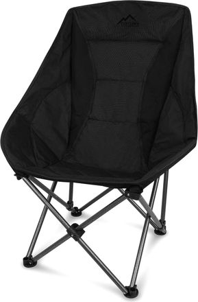 Normani XXL Campingsessel Camping-Comfort-Freizeitstuhl gepolsterter Faltstuhl Moon-Chair mit Tragetasche in unterschiedlichen Farben - bis 150 Kg belastbar F