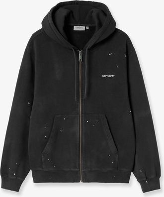 Carhartt Work in Progress Hooded Painter cotton sweatshirt with front embroidered logo - CARHARTT WIP - gender_Man