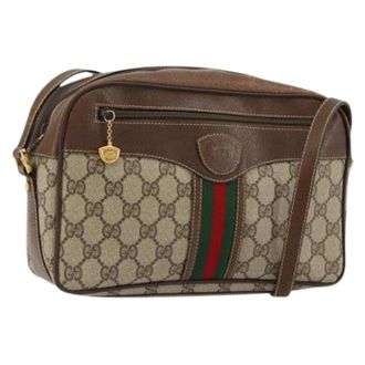 Gucci Pre-owned Vintage Schultertasche - - Pre-owned - Damen - Beige - ONE SIZE