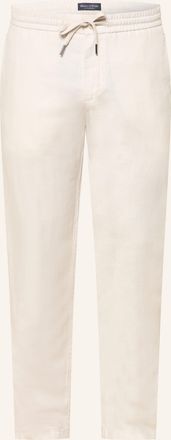 Marc O'Polo Marc Opolo Hose Osby Jogger Im Jogging-Stil Tapered Fit Mit Leinen beige