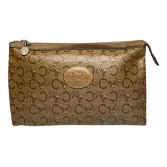 Celine Pre-owned Vintage Leder Clutch - - Pre-owned - Damen - Braun - ONE SIZE