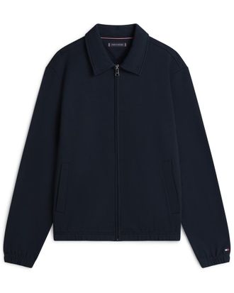 Tommy Hilfiger Sweatjacke mit Zip und Umlegekragen in