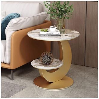 Generic Coffee Table,Corner Table with Storage Shelf, Accent Tables Living Room, Bedroom Side Table, Bedroom Couch for Small Rooms End Table