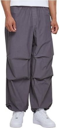 Urban Classics Popline Parachute Pants Pantalons, Darkshadow, XXL Homme