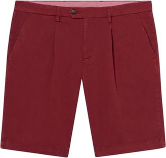 Brooks Brothers Homme, Shorts, Rouge, Taille: W32 Classic Cotton Shorts