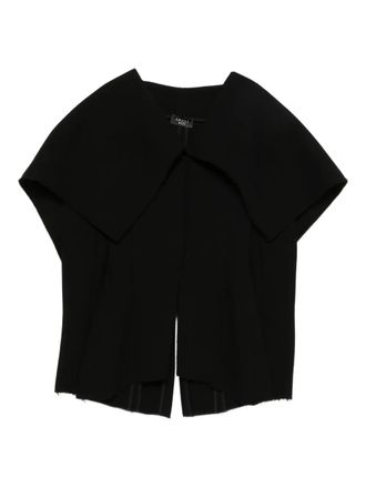 A.W.A.K.E. veste &agrave; col ample - Noir