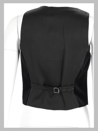 Max Mara Velvet Gilet - Black