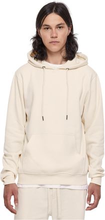 Urban Classics Basic Terry Hoody - Herren Kapuzenpullover aus Sweatstoff, Regular Fit mit Kängurutasche, weiches Material für Alltag & Streetstyle, Whitesand, XXL