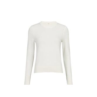 Co Pull droit en coton m&eacute;lang&eacute;