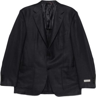 Canali Homme, Vestes, Bleu, Taille: 5XL Veste