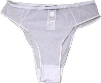 Dolce & Gabbana Femme, Sous-v&ecirc;tements, Blanc, Taille: 38 FR Culotte Haute