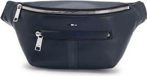 BOSS Hommes Ray S Sac ceinture en similicuir avec finition texturée