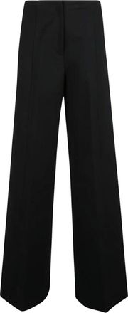 Liviana Conti Pantalon large - Femme - Pantalons - Noir - Taille: 36 FR